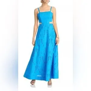 Milly | Dresses | Milly Crosby Butterfly Eyelet Dress In Blue | Poshmark